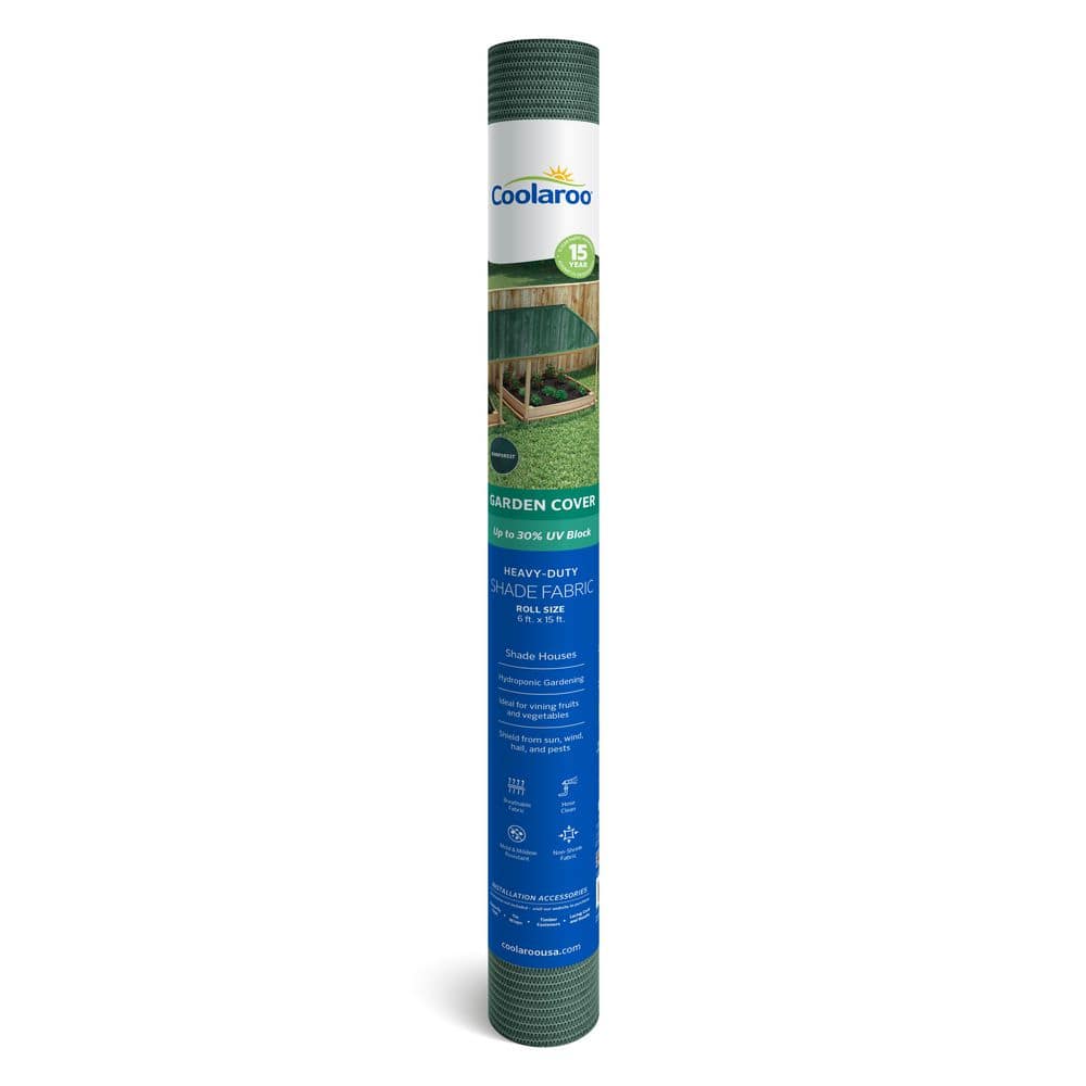 Coolaroo Coolaroo 30% Shade Fabric 6'x15' - Rainforest 500931 - The ...