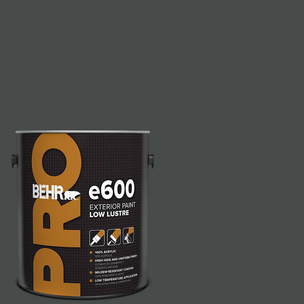 BEHR PRO 1 gal. #N450-7 Astronomical Low Luster Exterior Paint PR62301 ...