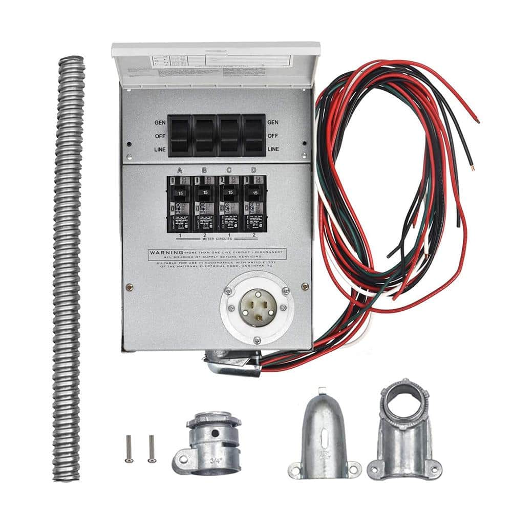 Reliance Controls 306 Amp Pro/Tran2 Manual Transfer Switch with Power ...