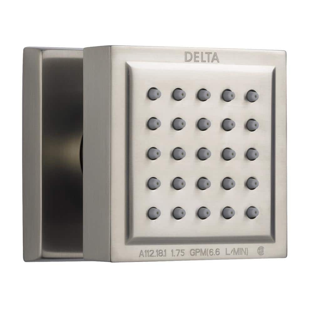 Delta Body Spray with H2Okinetic Technology in Stainless 50150-SS - The ...