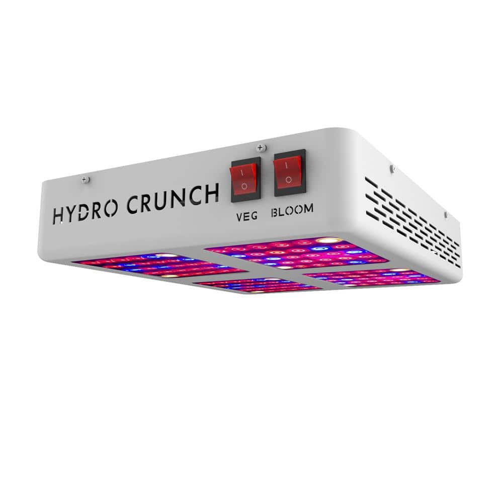 Hydro Crunch 600-Watt Equivalent Veg/Bloom Full Spectrum LED Plant Grow ...