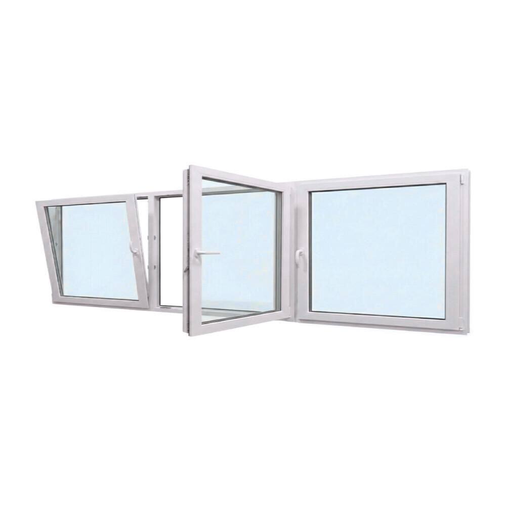Avora Doors and Windows 108 in. x 36 in. Elite Euro White Exterior ...