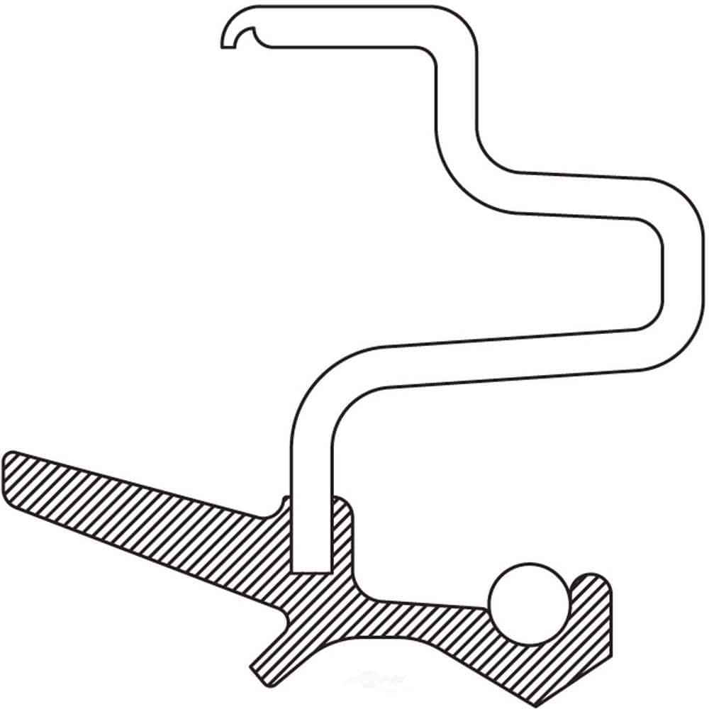 National Transfer Case Output Shaft Seal 710496 - The Home Depot