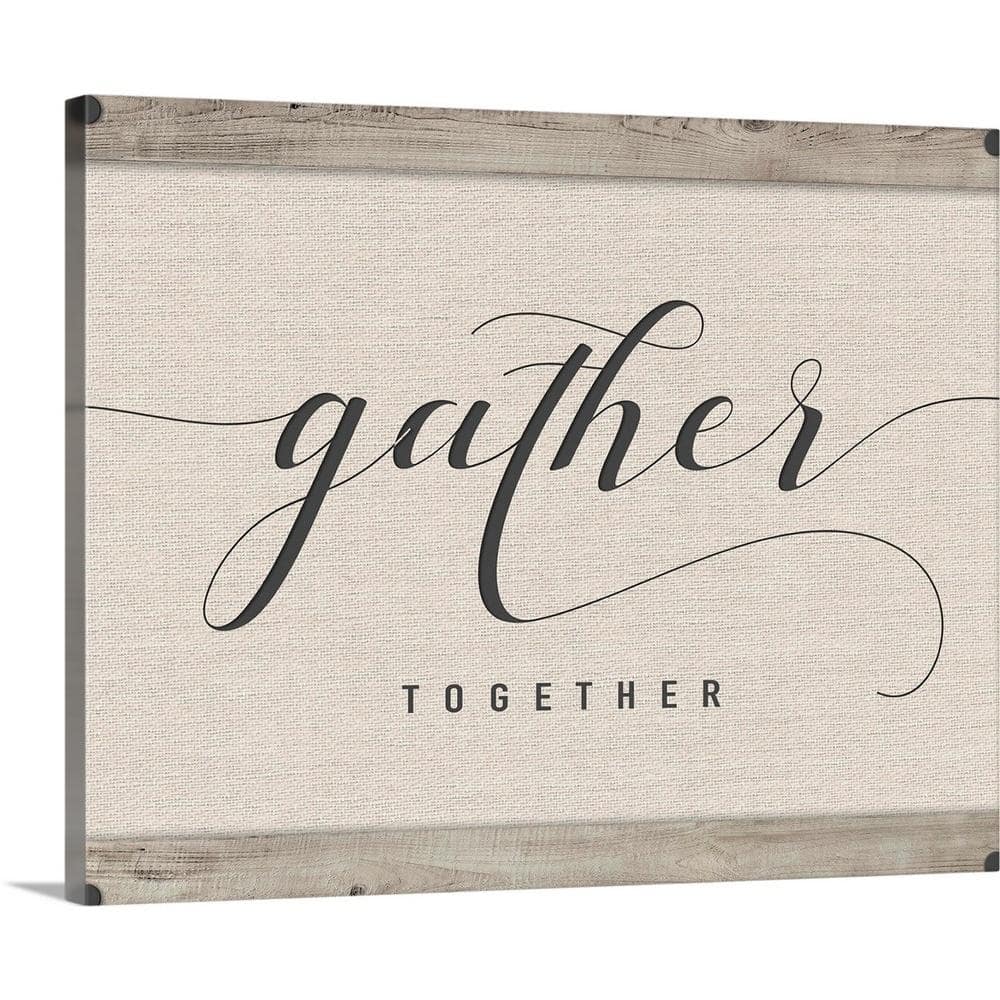 GreatBigCanvas "Gather Together" by Amanda Murray Canvas Wall Art ...