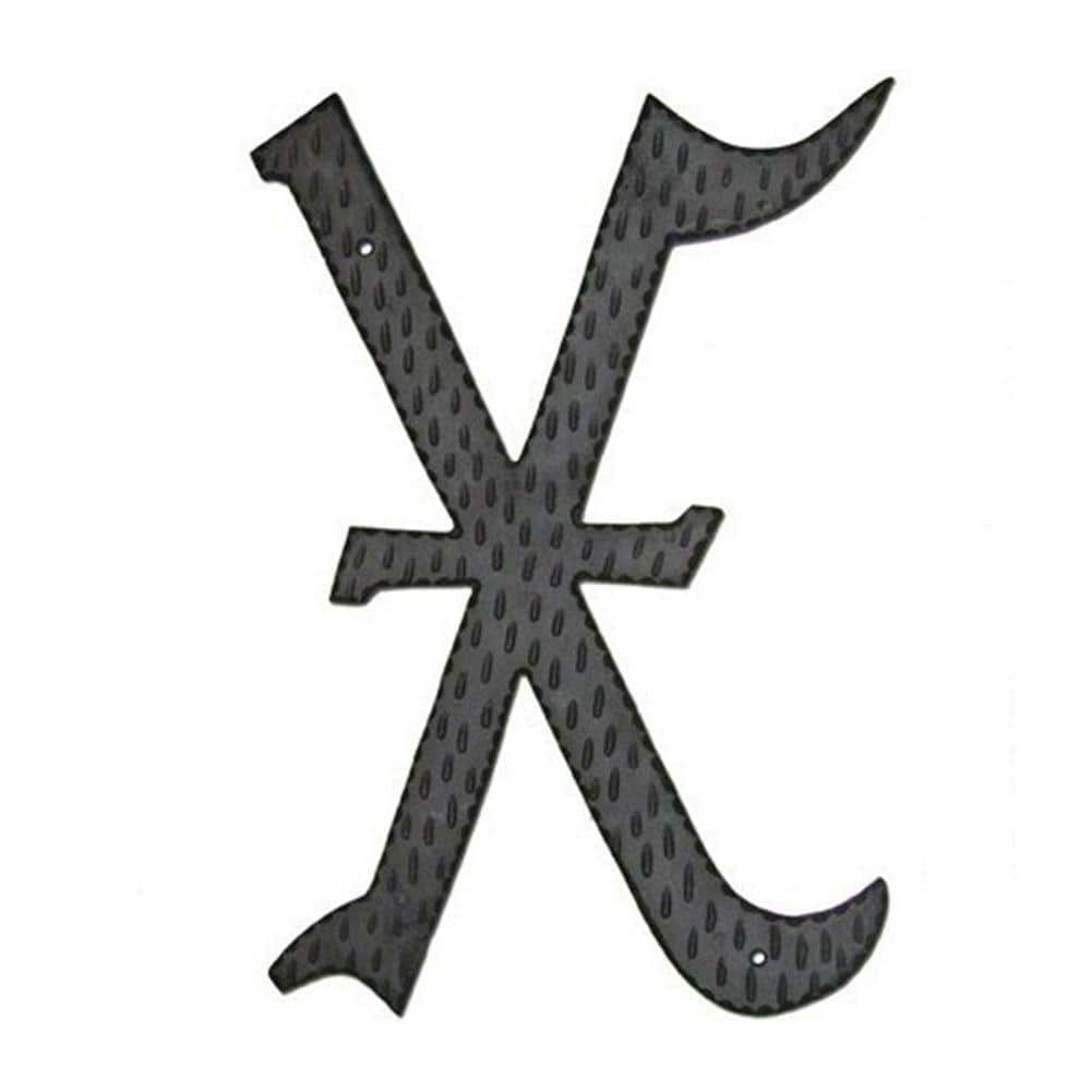 Montague Metal Products 24 in. Home Accent Monogram X HAM-24-X - The ...
