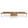 Tommy Docks 8 ft. Shore T-Style Cedar Complete Dock Package for DIY ...