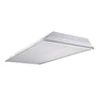 Lithonia Lighting 2 ft. x 2 ft. Silver 9-Cell Multi-Volt Fluorescent Parabolic Troffer PT2U MV ...