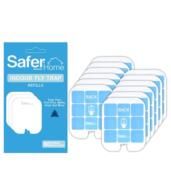 Reviews for Safer Brand Home Indoor Fly Trap Refill Glue Cards - 12 ...
