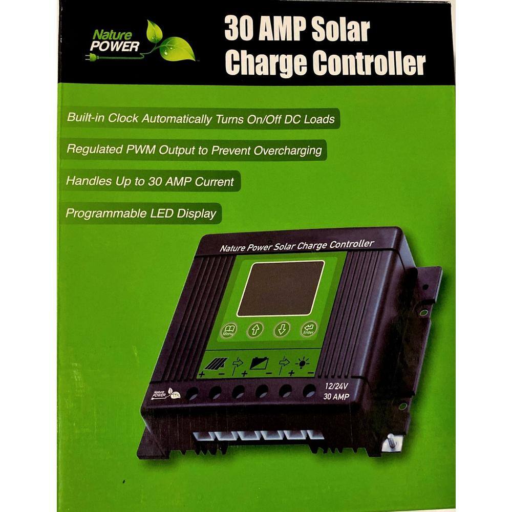 Buy 12-Volt 30 Amp Solar Charge Controller Online at Lowest Price in ...