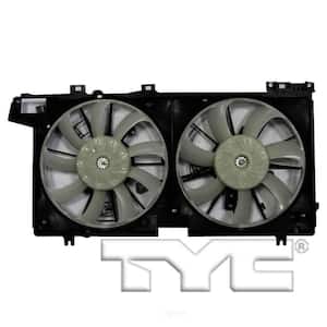 TYC Dual Radiator and Condenser Fan Assembly 623480 - The Home Depot
