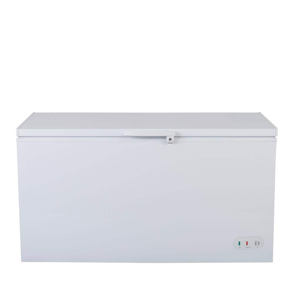 Maxx Cold 60.2 in. 15.9 cu. ft. Manual Defrost Chest Freezer with Solid ...