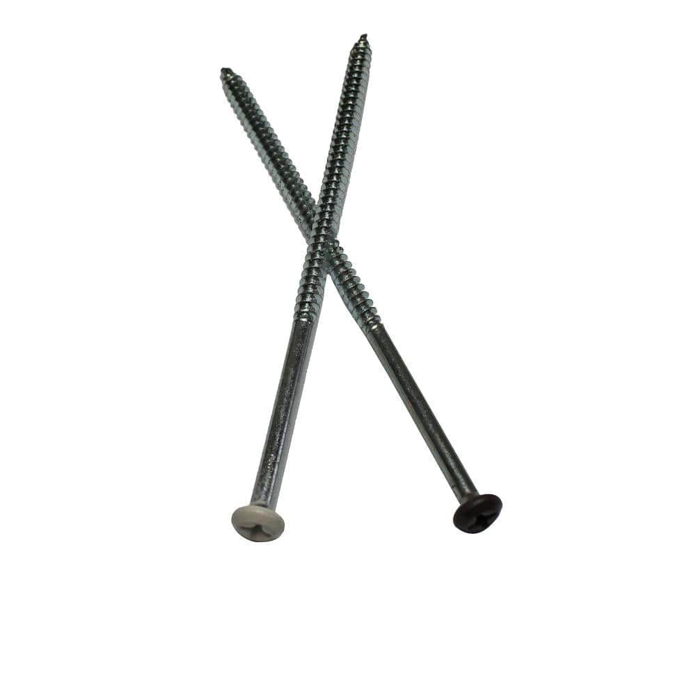 Spectra Pro Select 5 in. Ferrule and 7 in. Gutter Screw (10-Pack ...