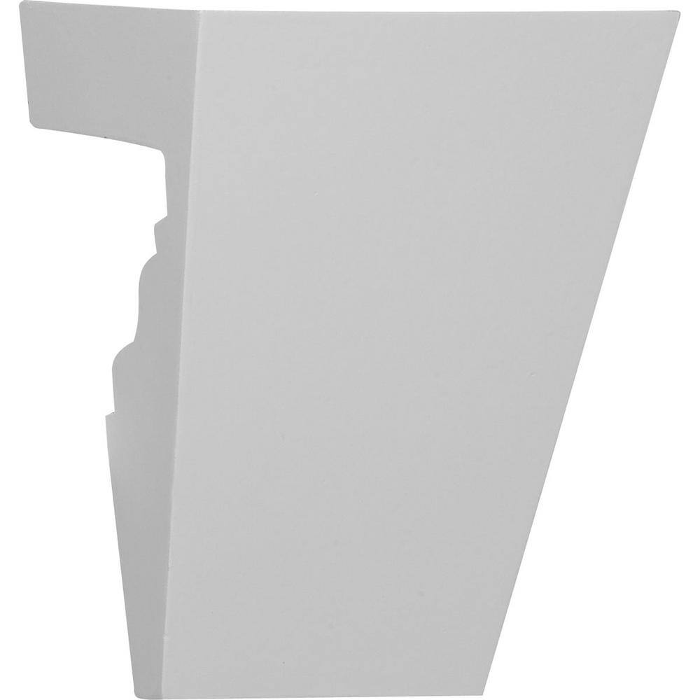 Ekena Millwork 6 in. x 4 in. x 7 in. Richmond Keystone KEY06X07X04RI ...