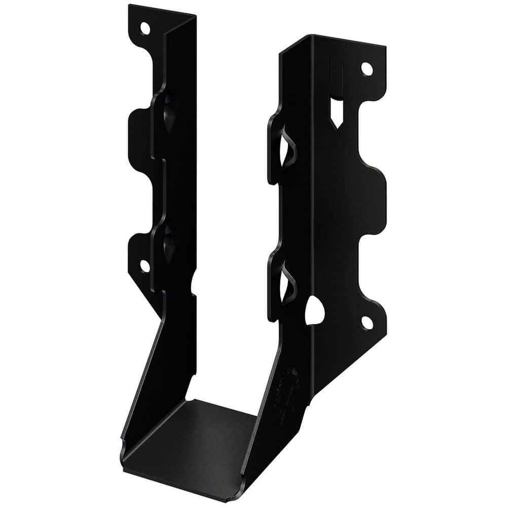 Simpson Strong-Tie Outdoor Accents LUSPC ZMAX, Black Powder-Coated Face ...