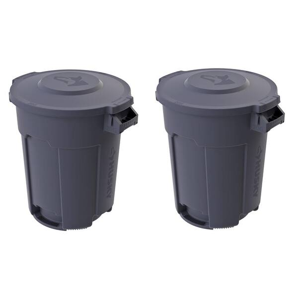 Have a question about Husky 20 Gal. Grey Outdoor Vented Trash Can with ...