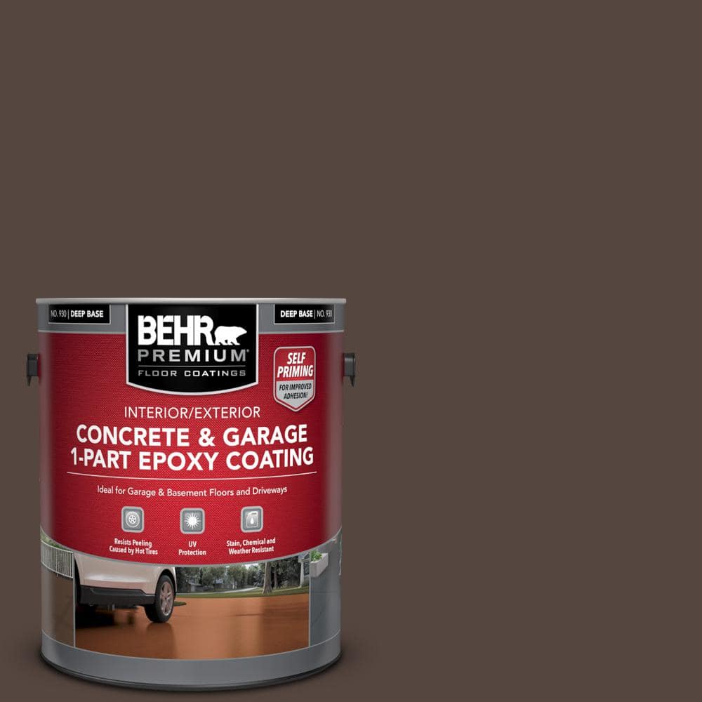 BEHR PREMIUM 1 gal. #HDC-MD-13 Rave Raisin Self-Priming 1-Part Epoxy ...