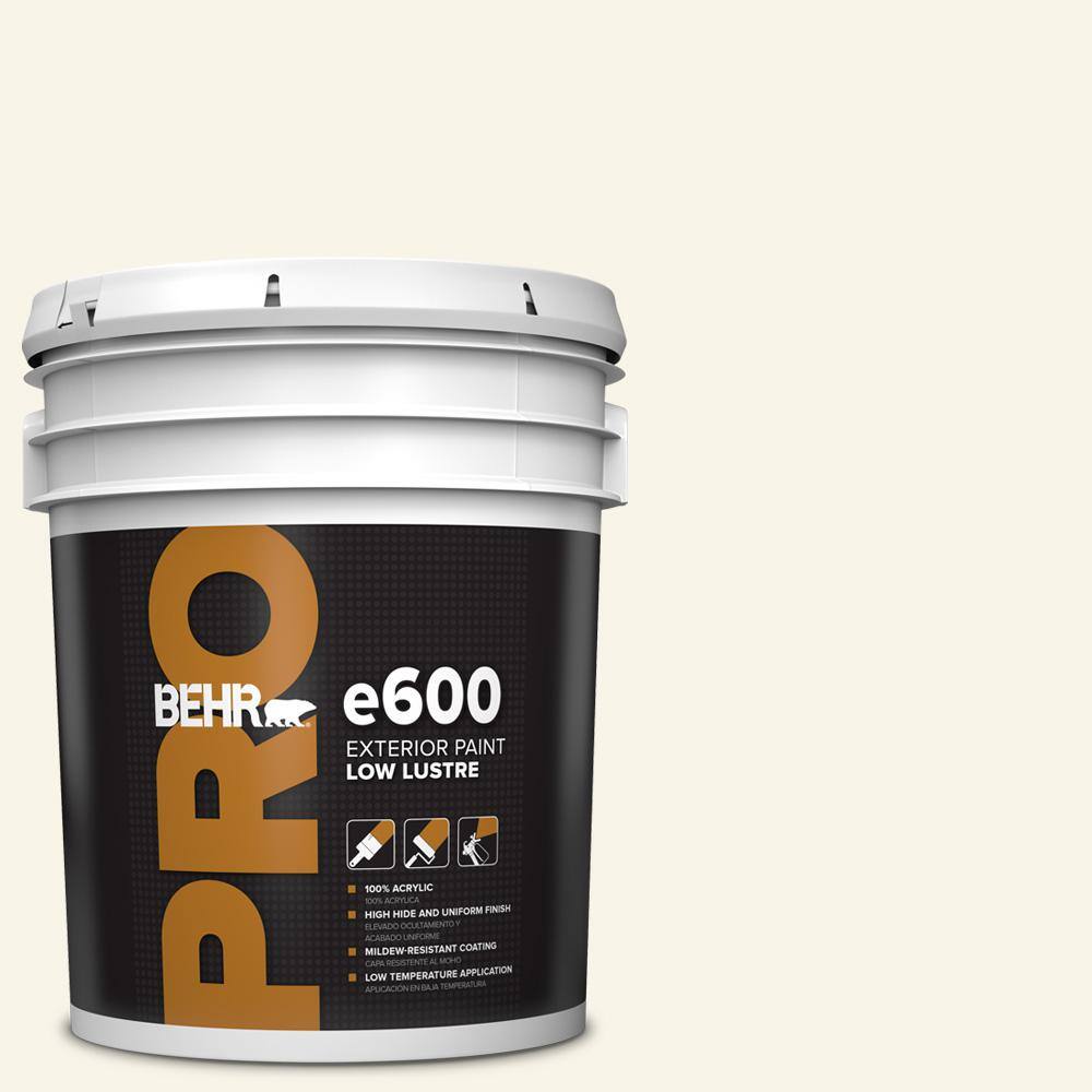 BEHR PRO 5 gal. #M280-1 Twinkling Lights Low Luster Exterior Paint PR62005 - The Home Depot
