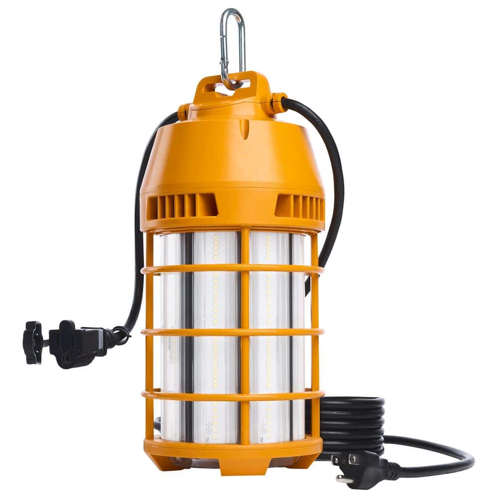 SATCO 120V 18000 Lumens LED Temporary Work Light Portable Job Site Hanging 5000K S13174 - The ...