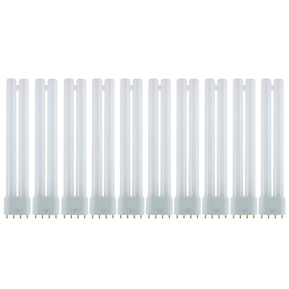 Sunlite 80-Watt Equivalent PL-L 2G11 4-Pin Base CFL Plug In Light Bulb ...
