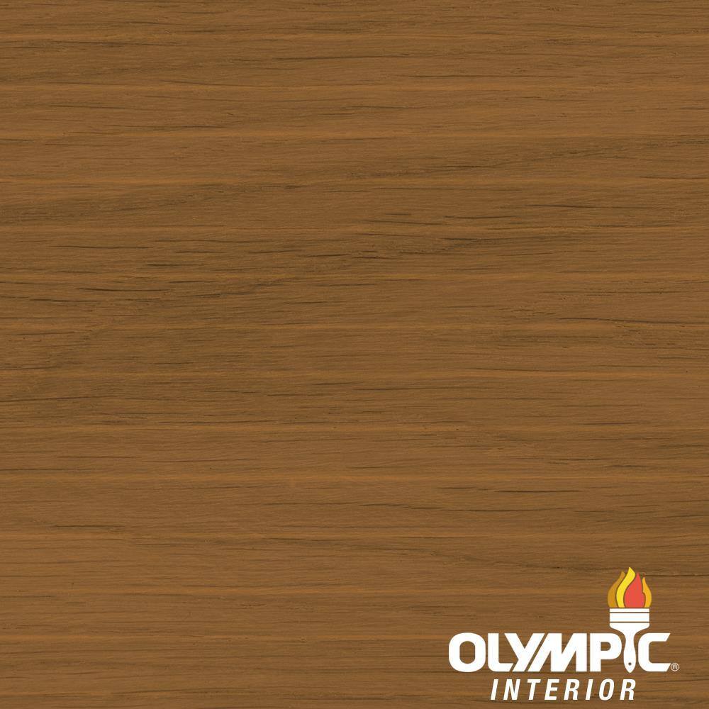 Olympic 1-gal. Red Chestnut Semi-Transparent Oil-Based Wood Finish ...