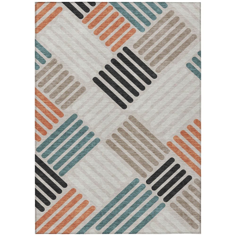 Addison Rugs Chantille Machine Washable Indoor/Outdoor Abstract ACN2339 ...