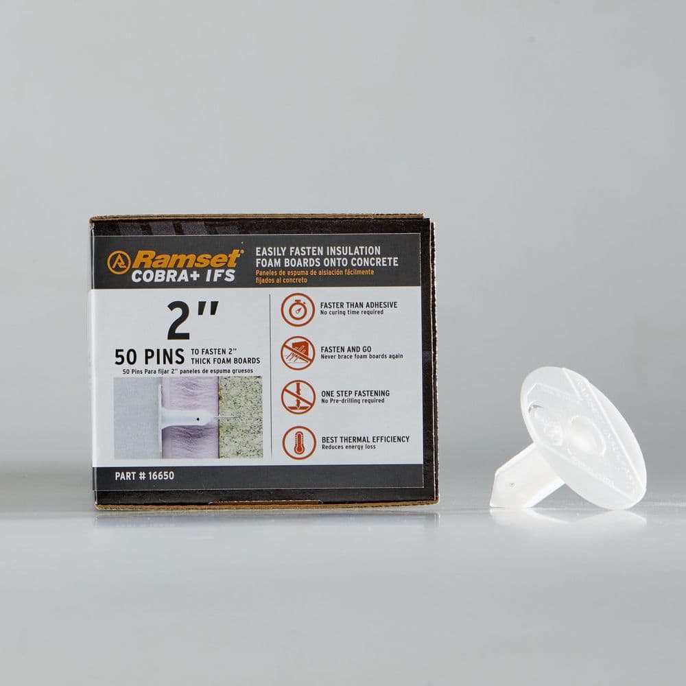 Ramset 2 in. Cobra+ IFS Conversion Kit Pins (50-Pack) 16650 - The Home ...