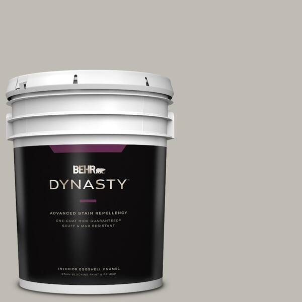 BEHR DYNASTY 5 gal. #MQ6-23 Pumice One-Coat Hide Eggshell Enamel ...