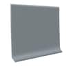 Pinnacle Rubber Steel Gray 4 in. x 48 in. x 1/8 in. Wall Cove Base (30 ...