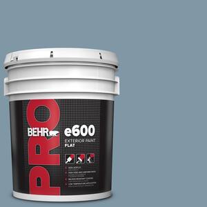 BEHR PRO 5 gal. #560F-5 Bleached Denim Low Luster Exterior Paint ...