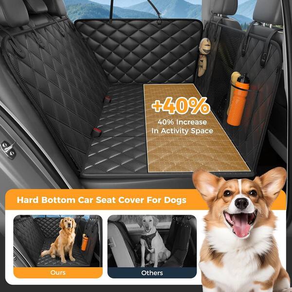 Hard Bottom Seat Extender For Dogs With Seat Anchor
