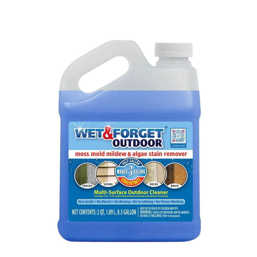 Wet and Forget . 5 Gal. Outdoor Concentrate Cleaner 800064 - The Home Depot