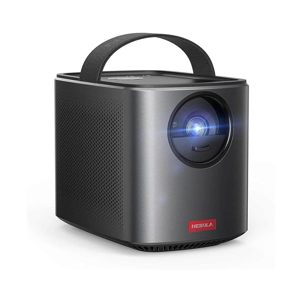 Lukyamzn 1280 x 720 HD Portable Projector 16:9 with 500 ANSI Lumens ...