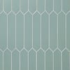 Ivy Hill Tile Axis Jade 2.6 in. x 13 in. Polished Picket Ceramic Wall ...