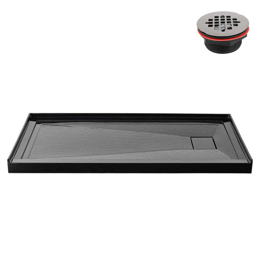 Streamline GB-2615-464-BL 60 in. x 32 in. Alcove Acrylic Shower Pan ...