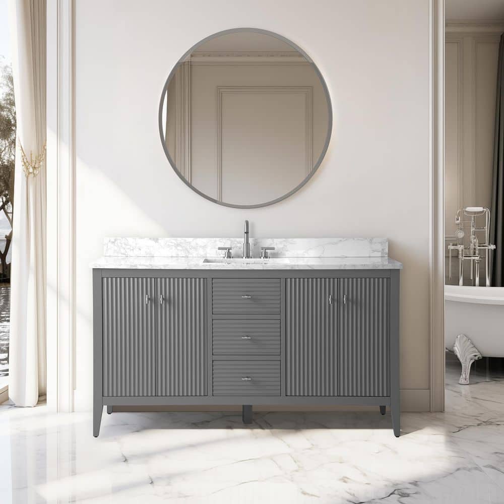 Have a question about Vanity Art Laval 60 in. Single Sink Freestanding ...