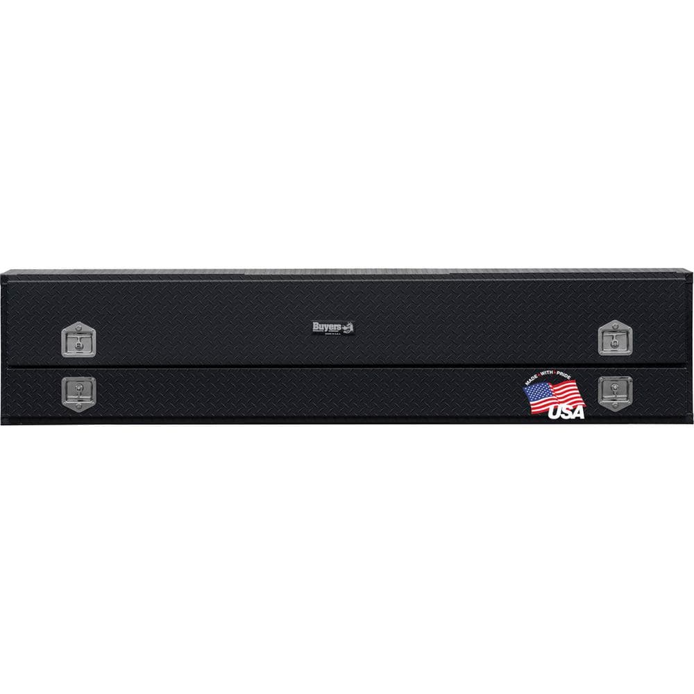 Buyers Products 21 x 13 x 88 in. Matte Black Diamond Tread Aluminum Top ...