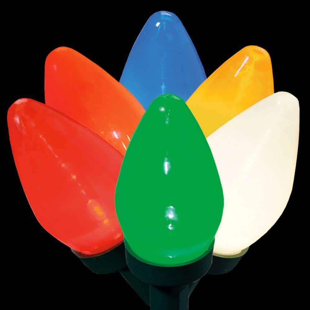 GE Energy Smart Colorite 50-Light LED Multi-Color C7 Light Set 97665HD ...