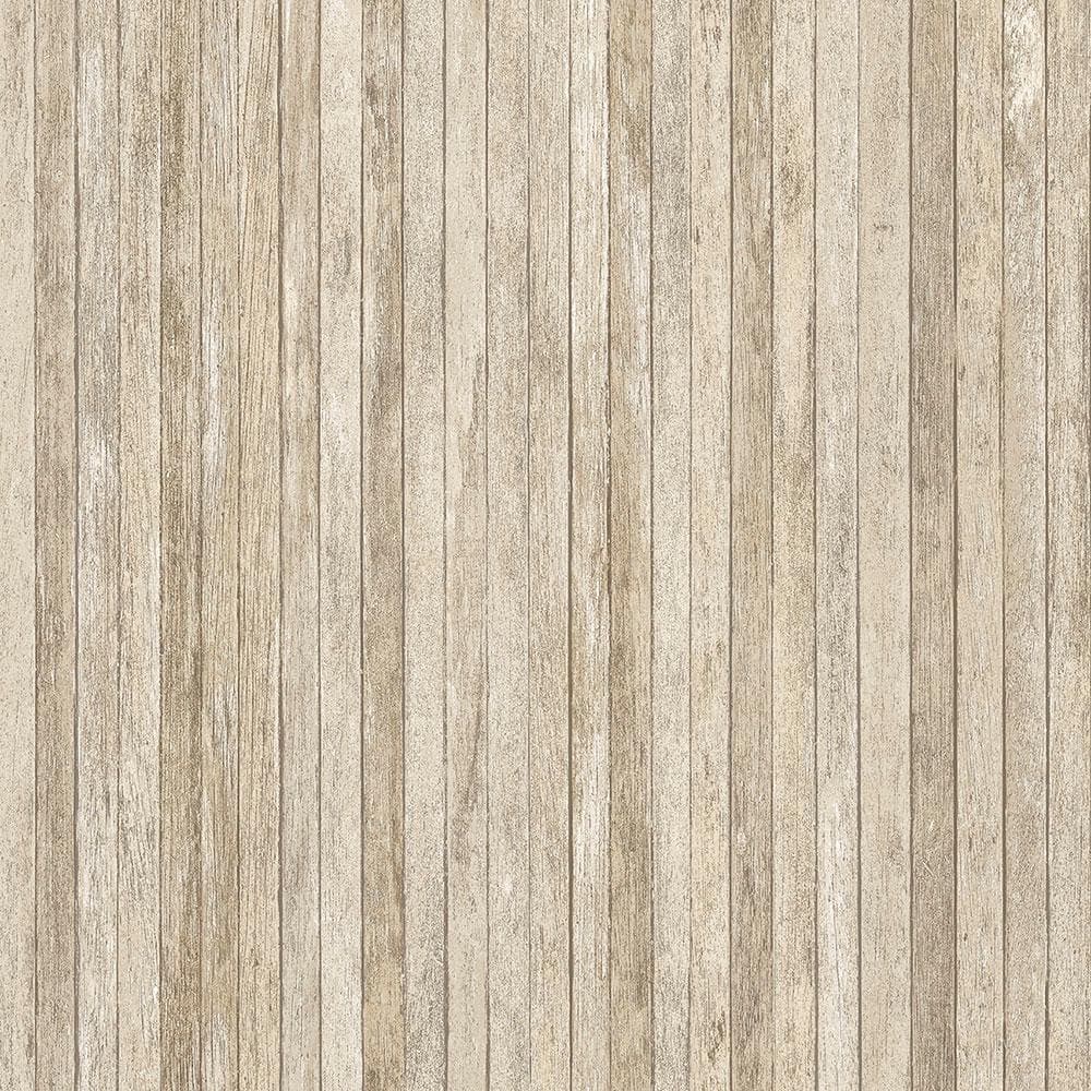 Norwall Scrapwood Vinyl Strippable Roll Wallpaper (Covers 56 sq. ft ...