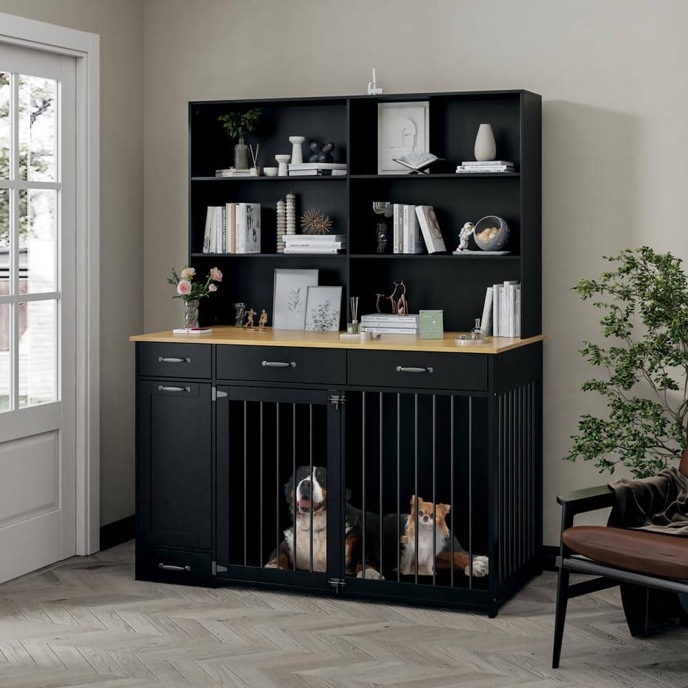 Have a question about FUFU&GAGA Large Wooden Heavy Duty Dog Crate ...