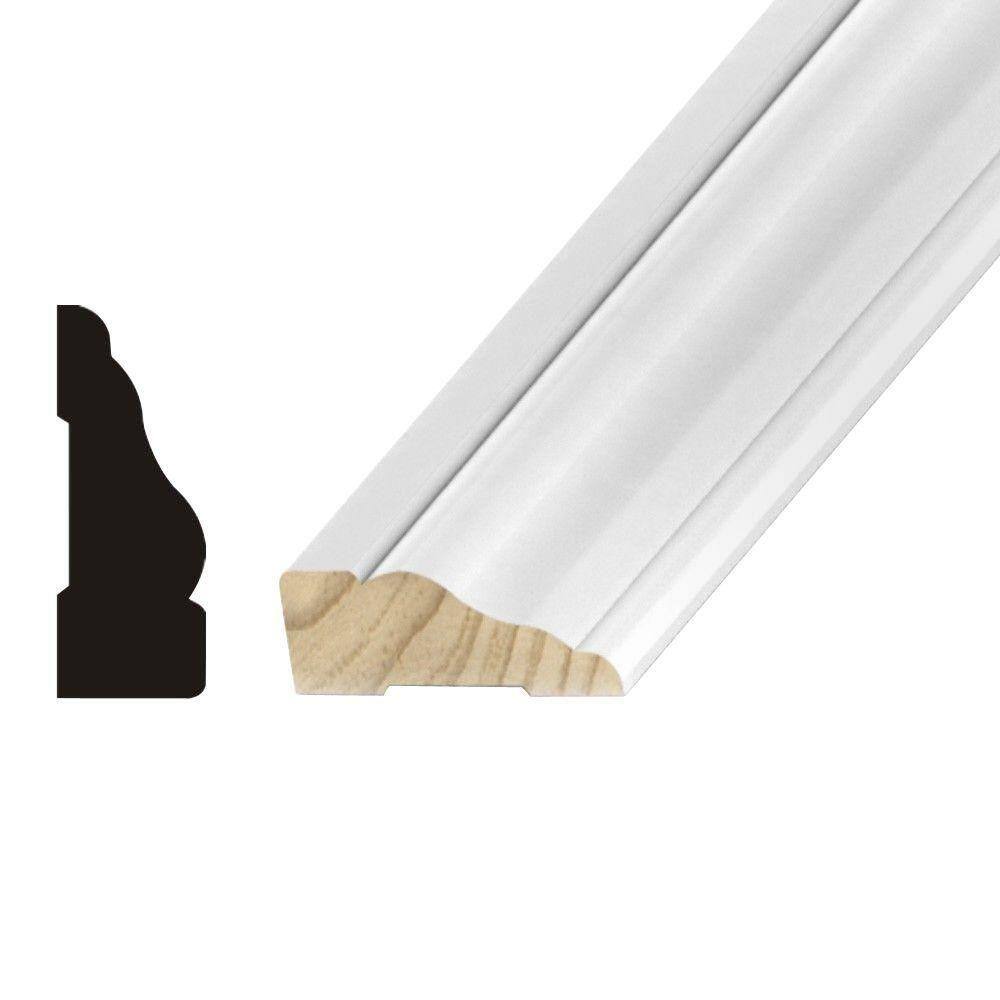 Builders Choice OP 238 5/8 in. x 1-5/8 in. Primed Finger-Jointed Pine ...