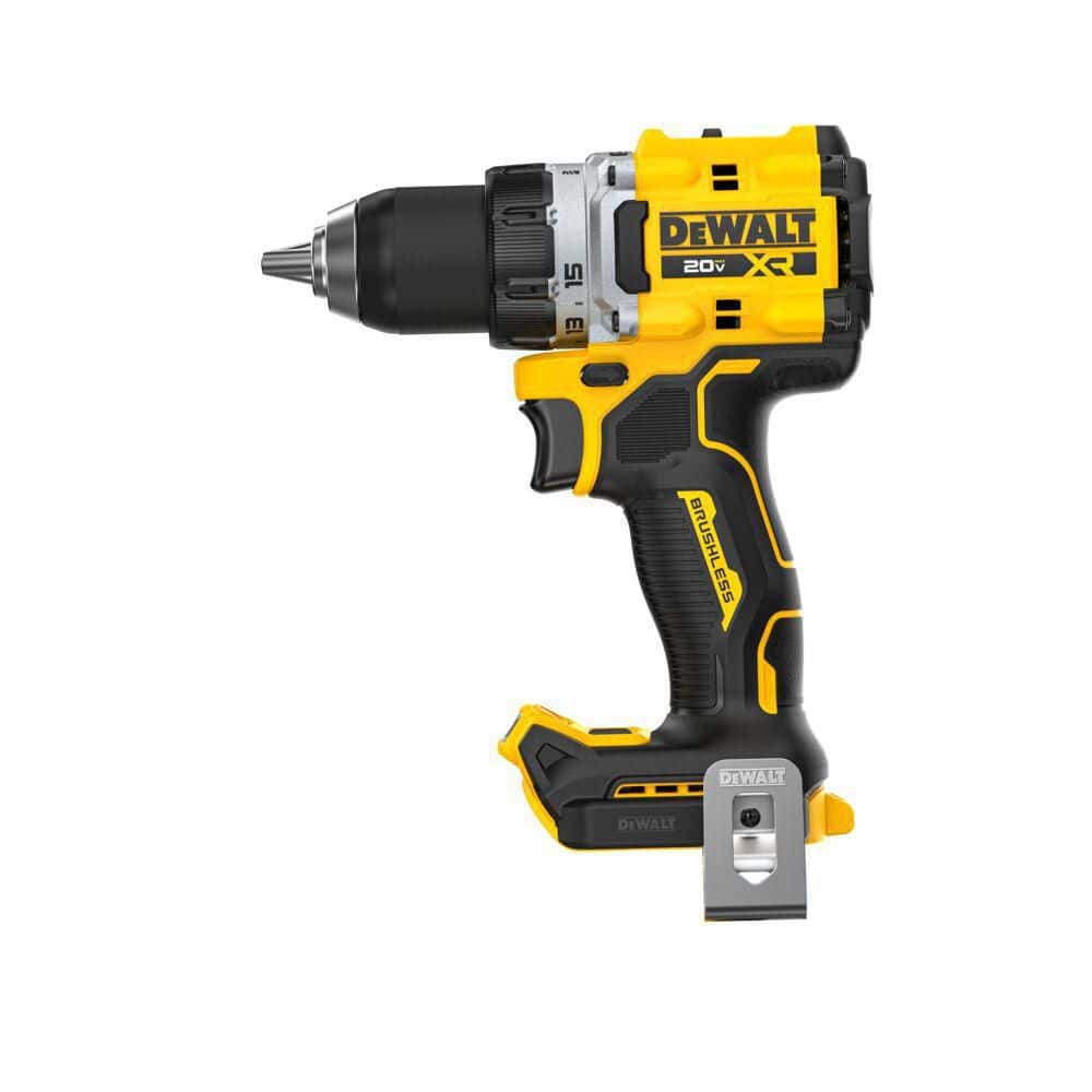 DEWALT 20V MAX XR Brushless Cordless 1/2 in. Drill/Driver (Tool Only ...