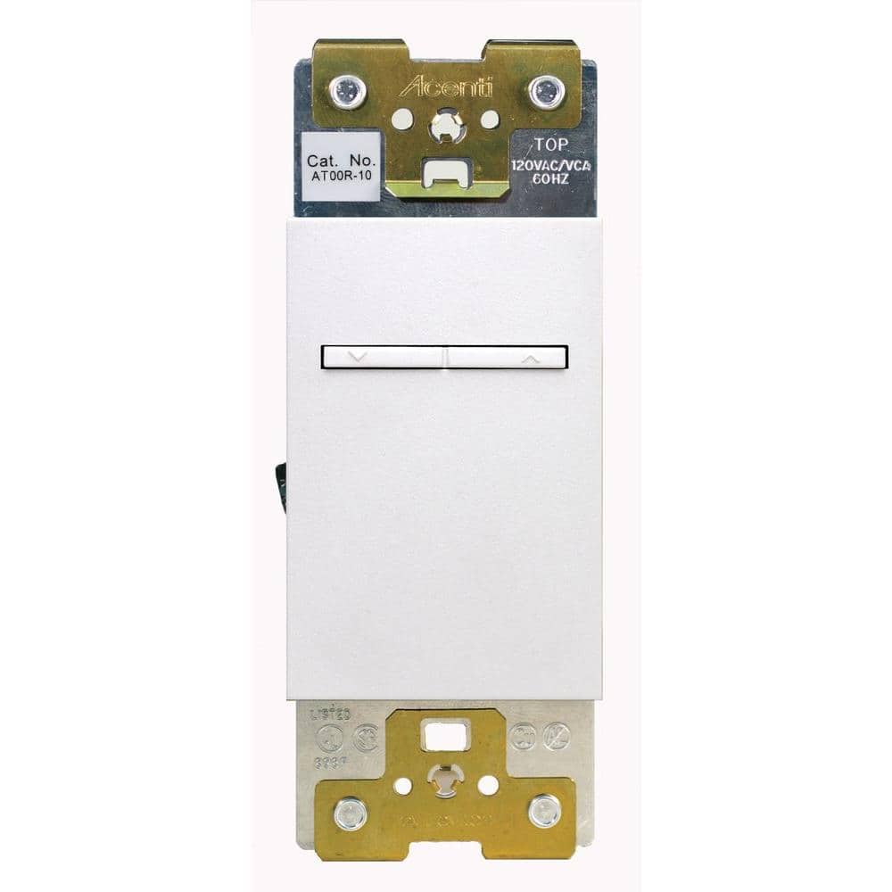 Leviton Acenti 15 Amp Dimmer R02-AT00R-10W - The Home Depot