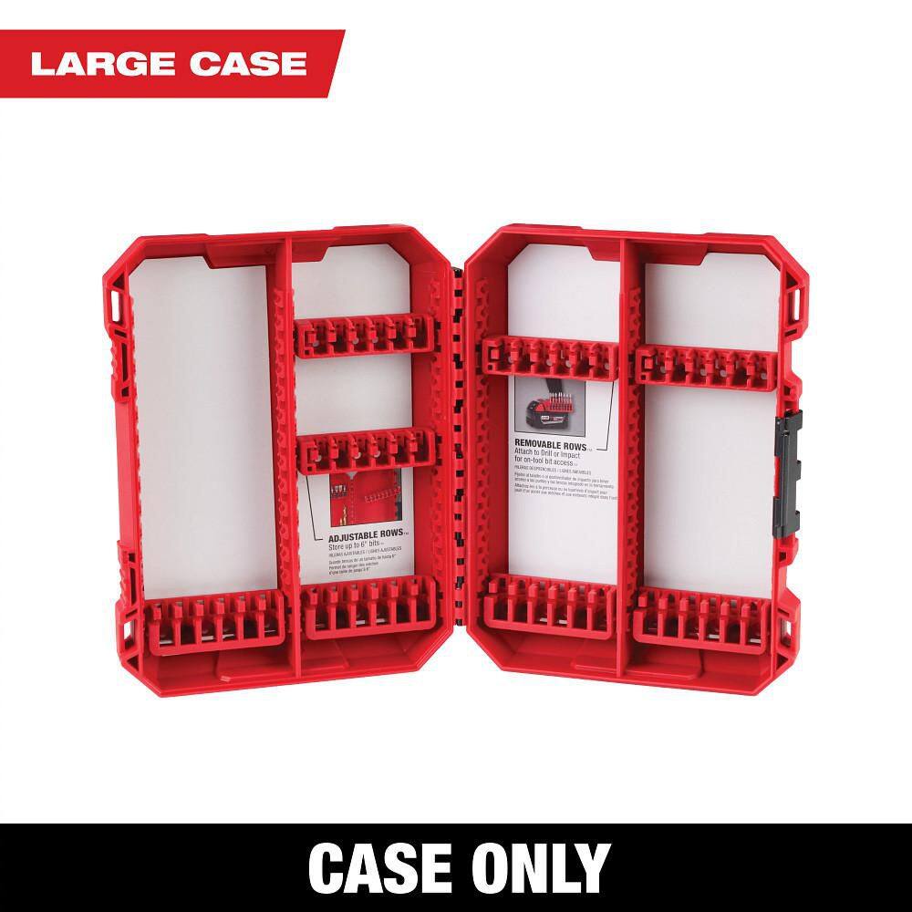 Milwaukee Customizable Large Case for Impact Driver Accessories 48-32 ...