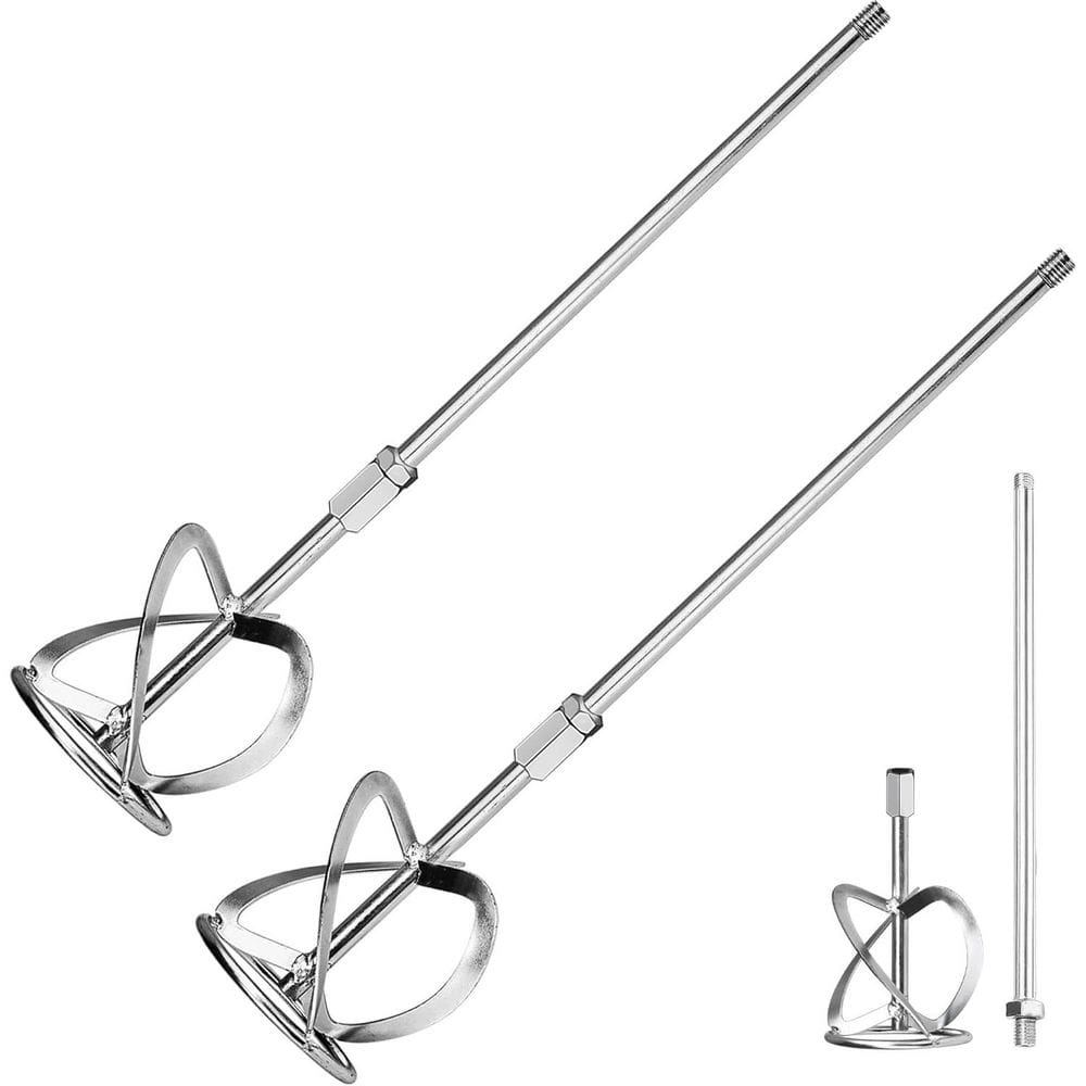 KIWDZFU 23.63 n. Segmented S-Shaped Concrete Mixing Head Cement Paint ...