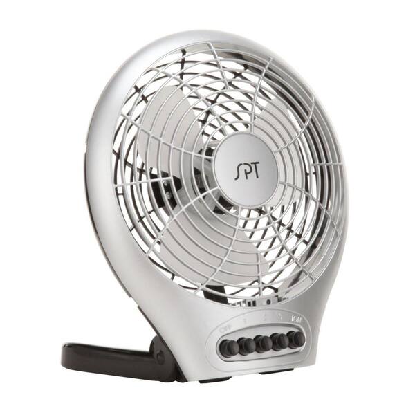 SPT 7 in. Table Fan with Ionizer SF-0703 - The Home Depot