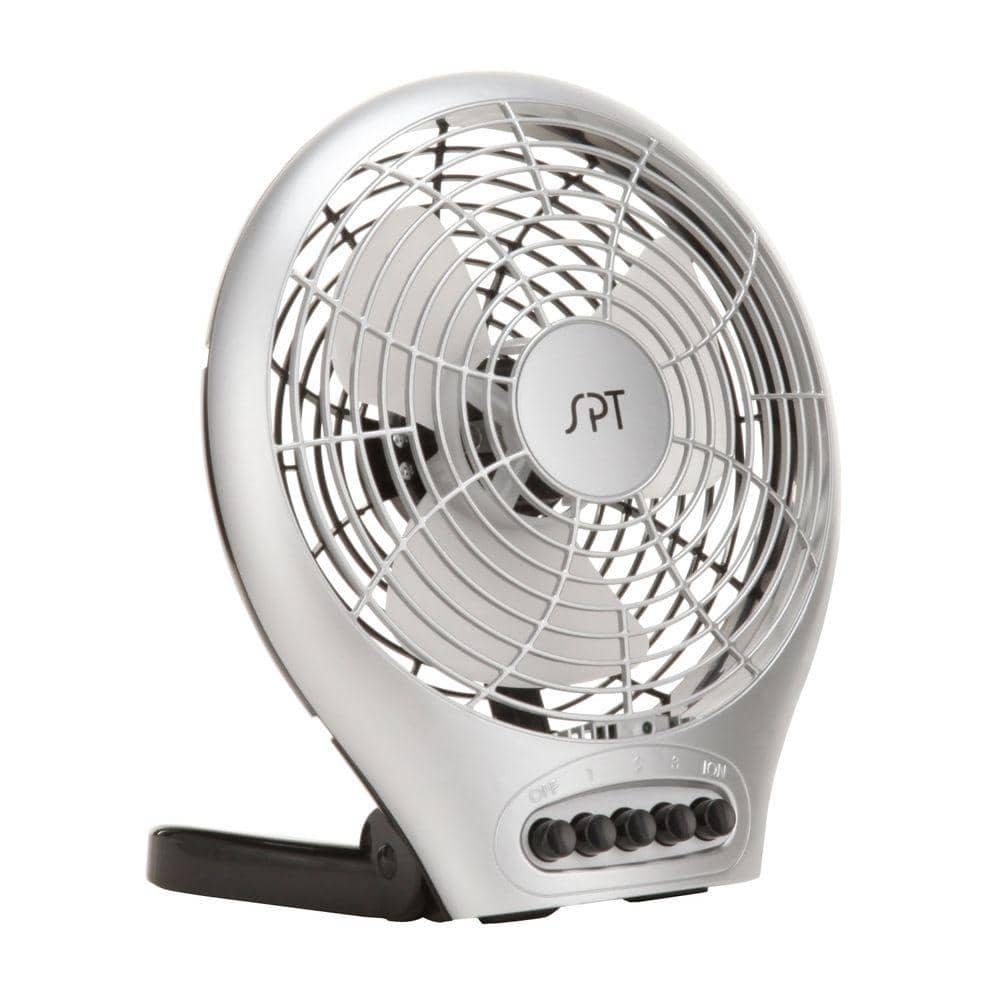 SPT 7 in. Table Fan with Ionizer SF-0703 - The Home Depot