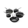 T-fal Prograde 10-Piece Titanium Nonstick Cookware Set in Black ...