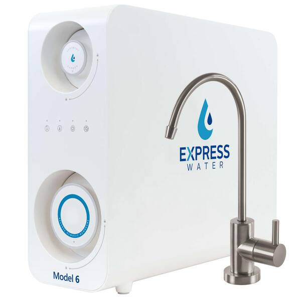 Express Water Tankless Reverse Osmosis Water Filtration System, 600 GPD ...