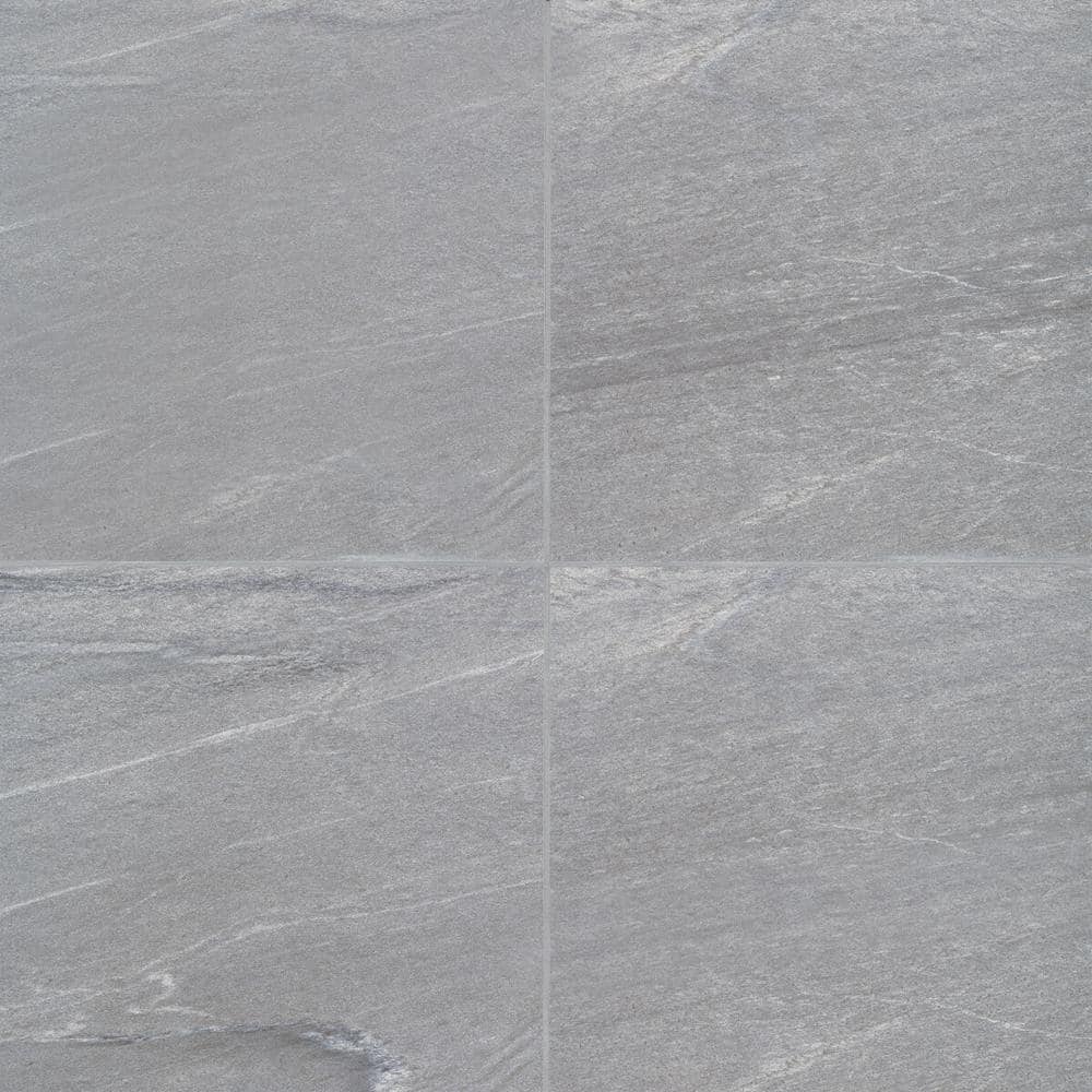 Bedrosians Urban 2.0 24 in. x 24 in. Honed Lava Grey Porcelain Tile (15 ...