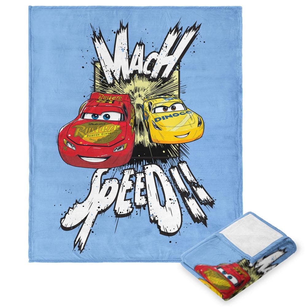 THE NORTHWEST GROUP Cars Mach Speed Multi-Colored Silk Touch Throw ...